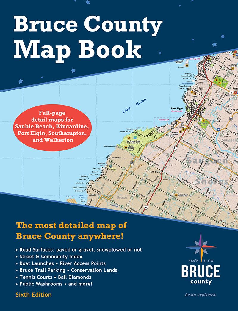Bruce County Map Book: 6th Edition — Volumes Publishing