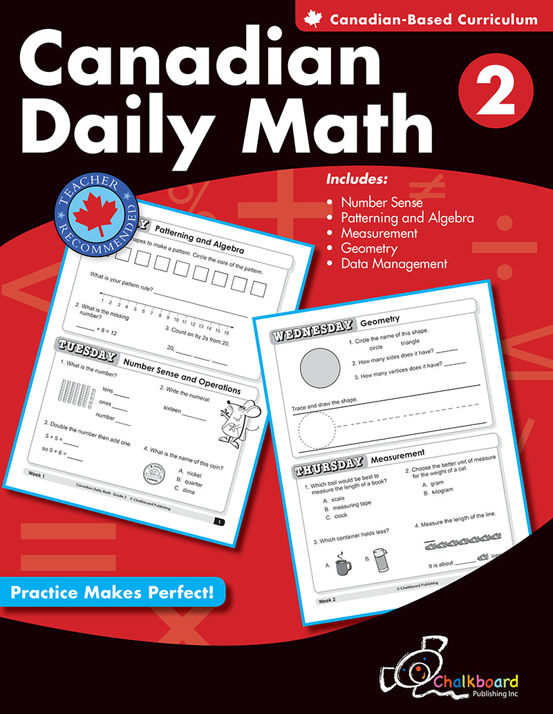 Canadian Daily Math Grade 2 — Volumes Publishing