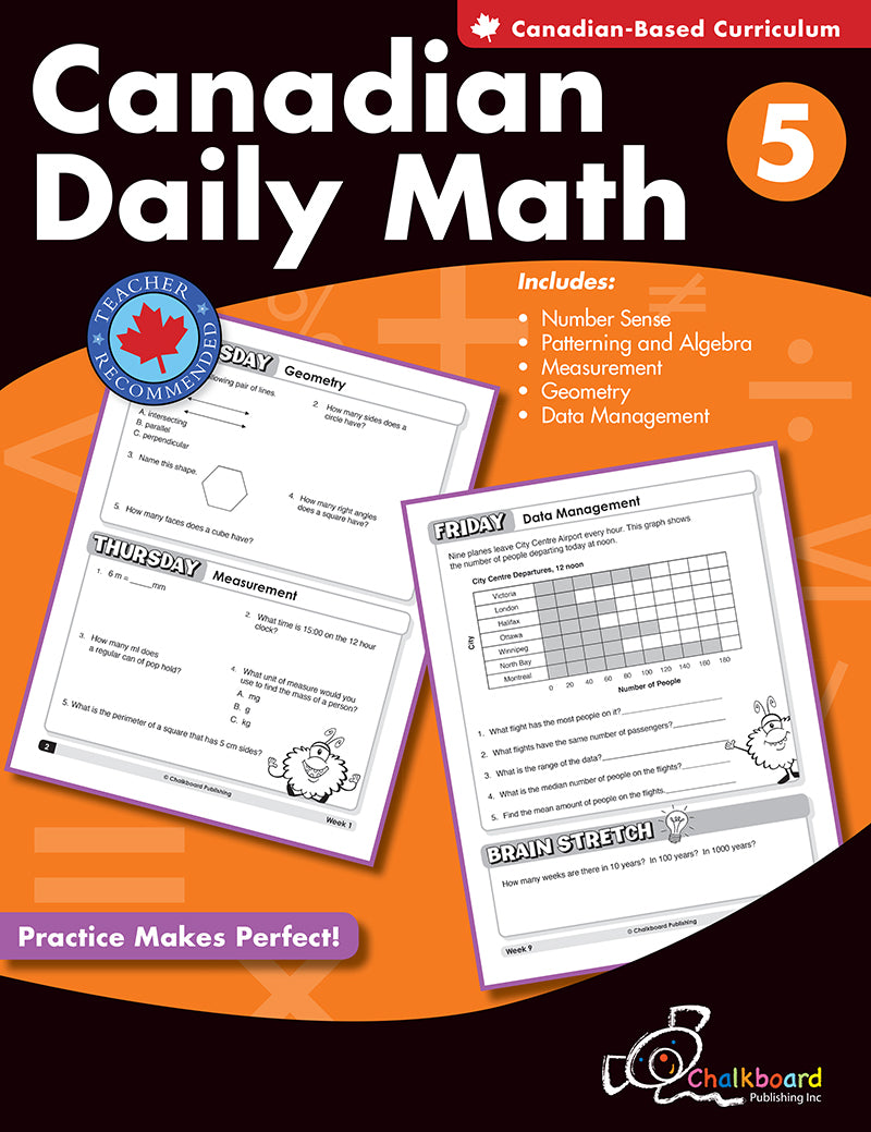 Canadian Daily Math Grade 5 — Volumes Publishing