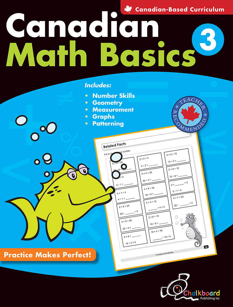 Canadian Math Basics - Grade 3 — Volumes Publishing