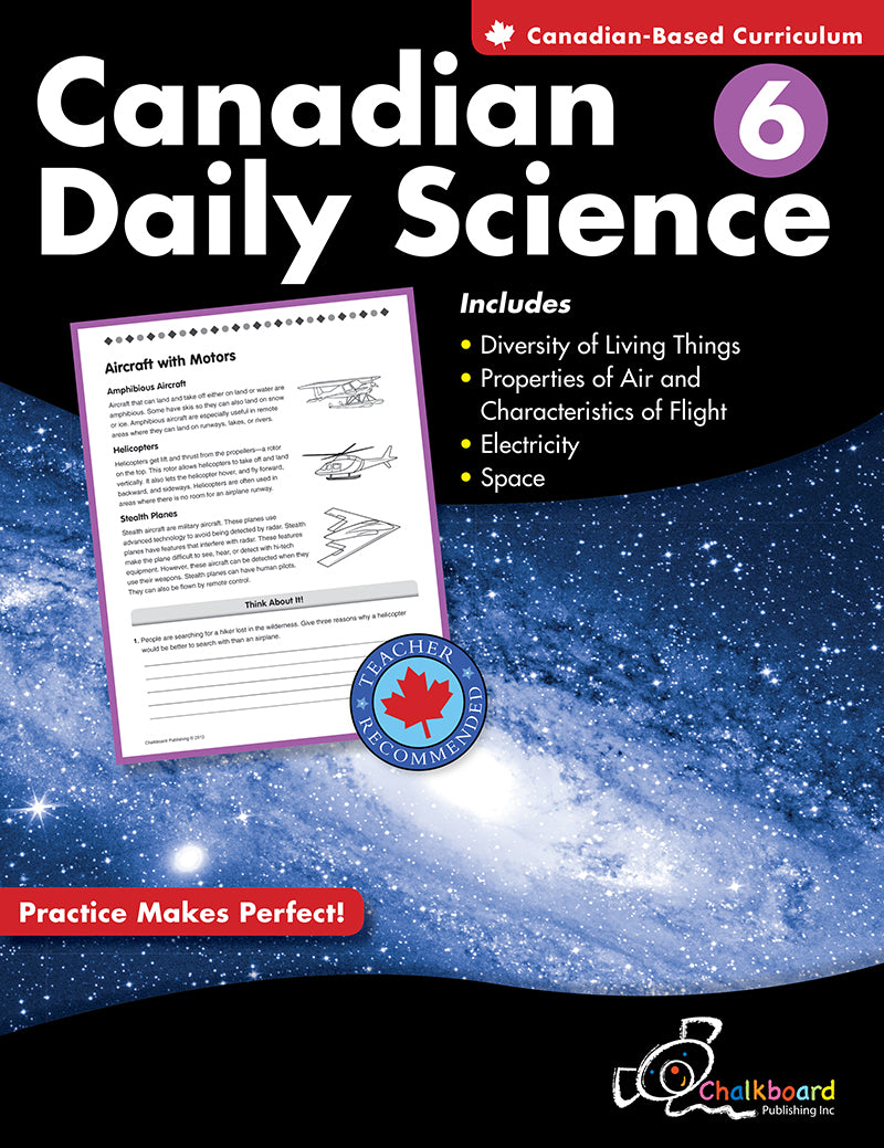 Canadian Daily Science: Grade 6 — Volumes Publishing