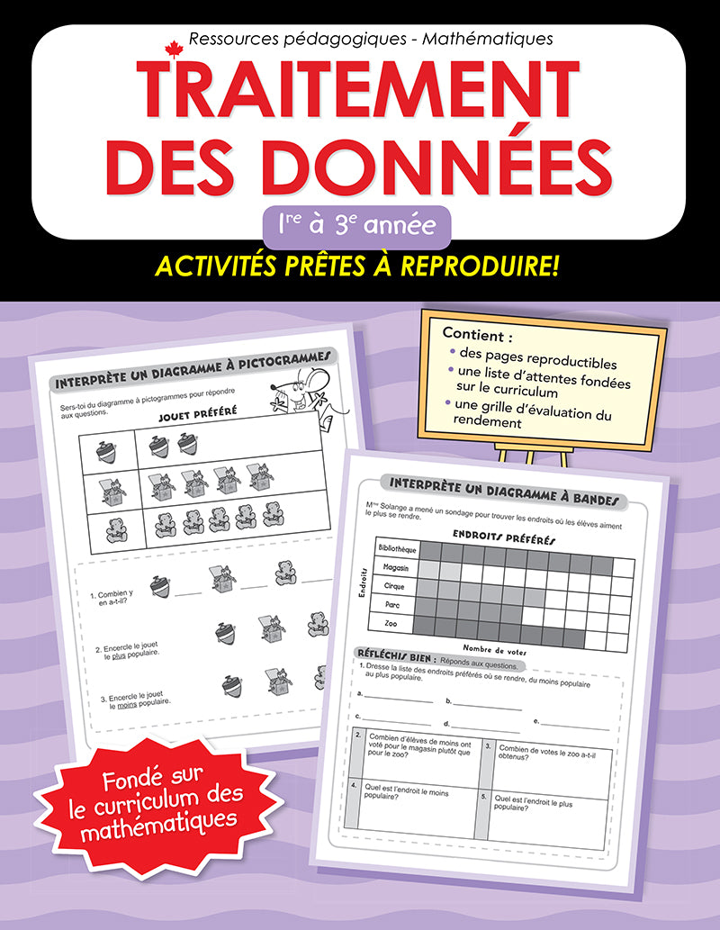 Traitement des données - 1re à 3e années — Volumes Publishing